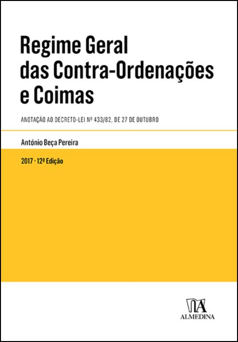 Regime Geral Das Contraordenações E Coimas Anotado 2961